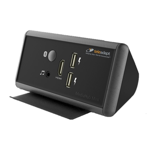TELEADAPT TA-3350D MINI DESKTOP MEDIA HUB, BLACK | Linear Technologies