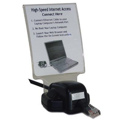 TELEADAPT TA-6300 PULLTHRU INTERNET ACCESS POINT HOLDER WITH 7FT CABLE ...